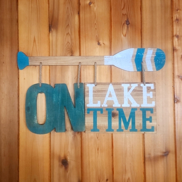 Vintage | Art | Vintage Lake Sign | Poshmark